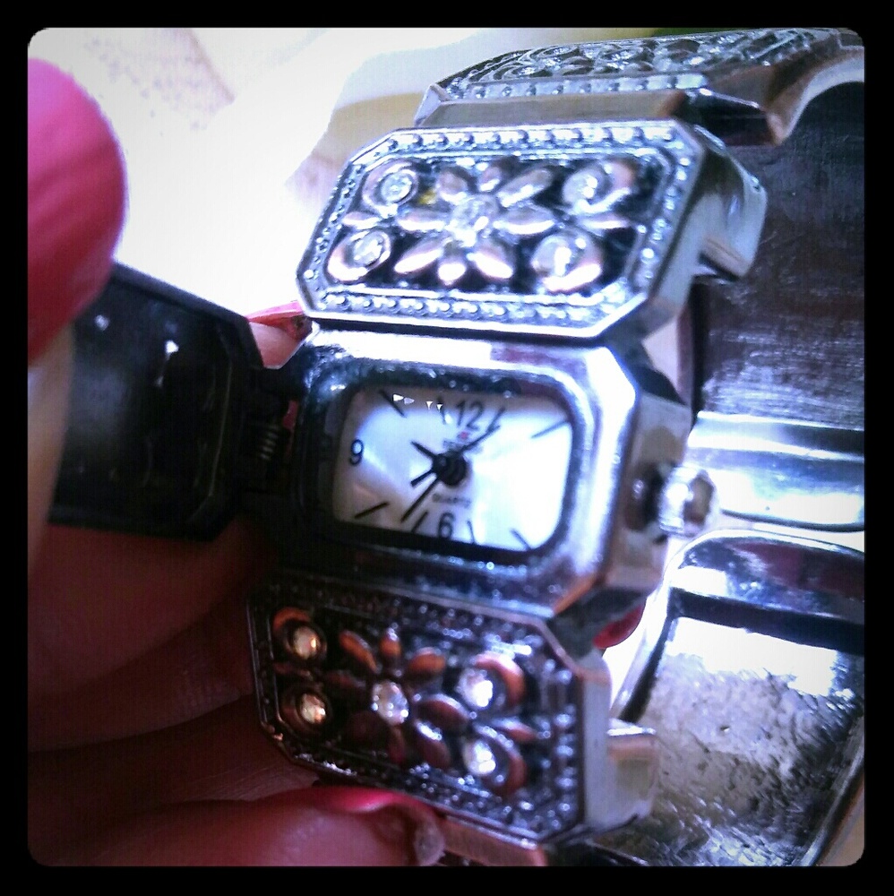 Vintage Denacci Watch Cuff - Gem